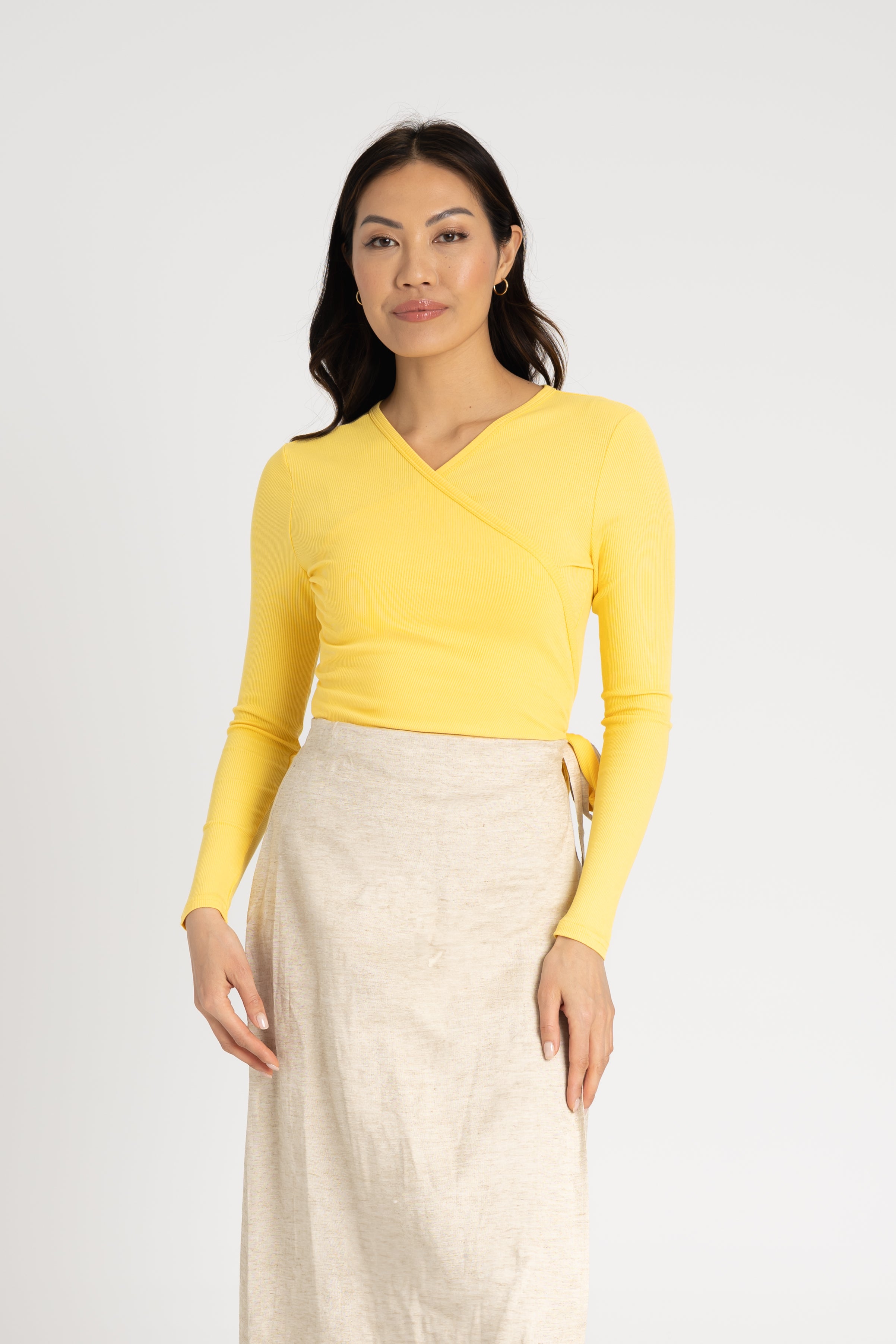 Sunflower Wrap Tee – BLANK