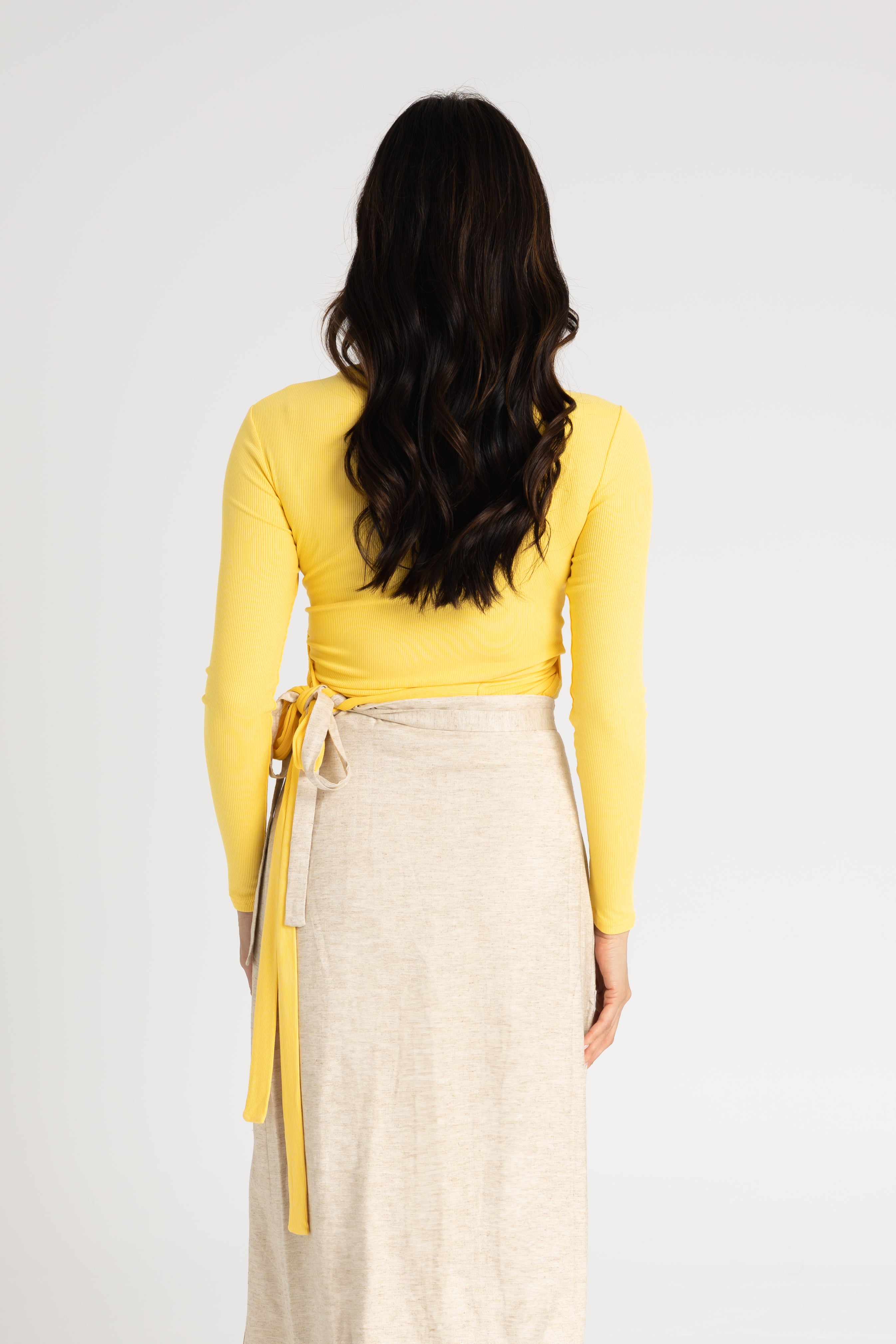 Sunflower Wrap Tee – BLANK